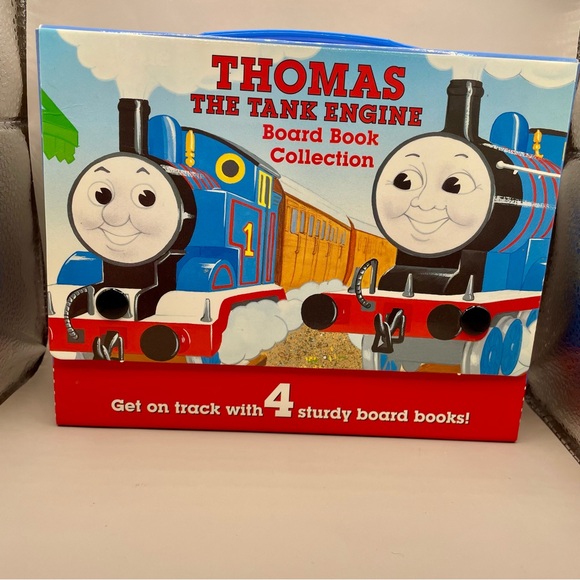 Toys | Vintage Thomas The Train Take Along Box Of 4 Board Books For ...